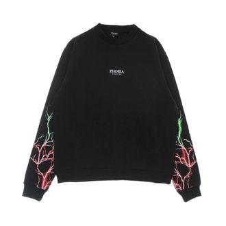 Phobia Archive Lightning Crewneck Sweatshirt - - Sweatshirts & Hoodies - Herren - Schwarzk - L