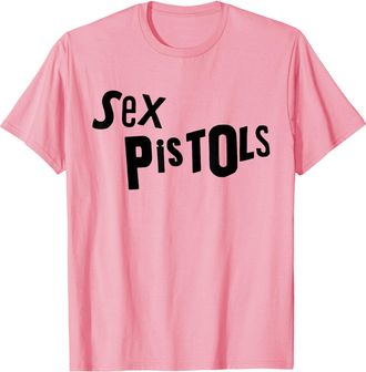 Sex Pistols offizielles schwarzes Logo T-Shirt