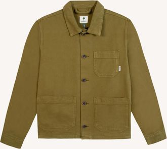 Faguo Veste en coton kaki fonc&eacute; - LORGE