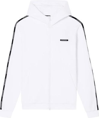 Emporio Armani Emporio Armani Ea7, Homme, Sweatshirts et sweats &agrave; capuche, Blanc, Taille: M Logo Series Hooded SweaT-shirt