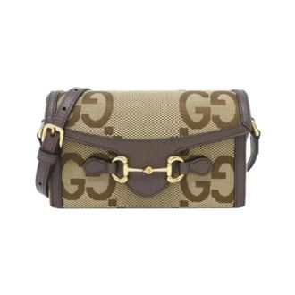 Gucci Sac bandouli&egrave;re GG Canvas Pre-owned - Femme - Pre-owned - Brun - Taille: ONE Size