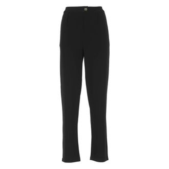 Fay Viskosehose - - Trousers - Damen - Schwarzk - XL