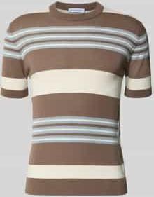 Manuel Ritz Strickshirt mit Rundhalsausschnitt