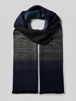 Christian Berg Schal mit Ausfransungen