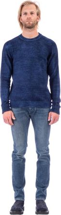Roberto Collina Homme, Pulls, Bleu, Taille: L Maille ras du cou