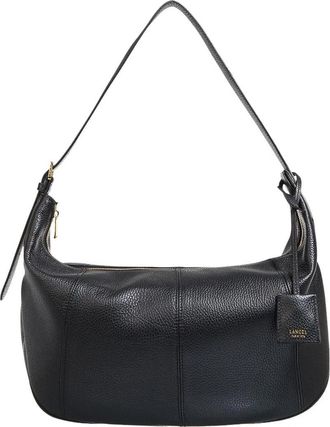 Lancel Crossbody Bags - Victoire Grained Cowhide Leather - L Zip Hobo - Gr. unisize - in Schwarz - f&uuml;r Damen
