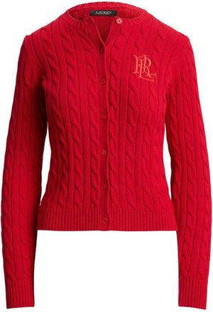 Lauren Ralph Lauren Damen Strickjacke aus Baumwolle