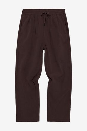 Knowledge Cotton Apparel Damen vegan Hose Hazy Relaxed Aus Cord In Der Farbe Chocolate Torte