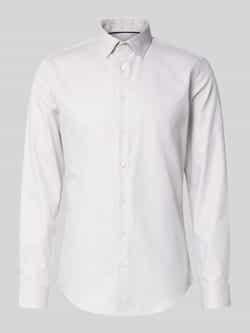 Jake*s Slim Fit Business-Hemd mit Kentkragen