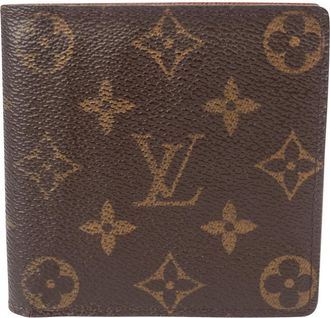Louis Vuitton Portemonnaie - Louis Vuitton Canvas Monogram Marco Wallet - Gr. unisize - in Bunt - f&uuml;r Damen