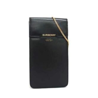 Burberry unisex, Pre-owned, Noir, Taille: ONE Size Sac bandouli&egrave;re en cuir Pre-owned