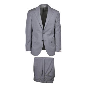 Corneliani Homme, Costumes, Gris, Taille: L Giacca Stondata Suit
