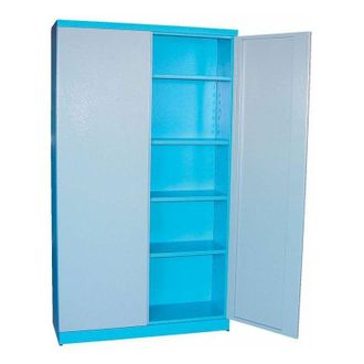 Gude G&uuml;de - Werkzeugschrank Werkstattschrank Metallschrank mit 4 Fachb&ouml;den Typ c