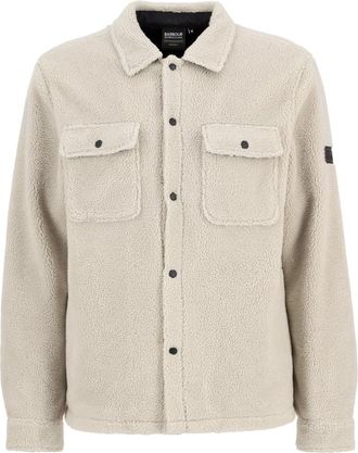 Barbour Teddy Fleece-Overshirt Trident, Regular Fit in