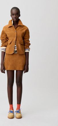 Claudie Pierlot Wildleder-Minirock