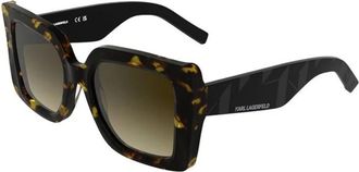 Karl Lagerfeld Femme, Accessoires, Multicolore, Taille: 52 MM Kl6203S 242 Lunettes de soleil