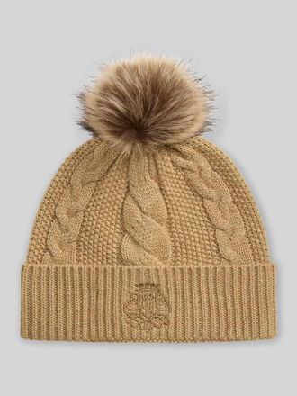 Lauren Ralph Lauren M&uuml;tze mit Fellbommel