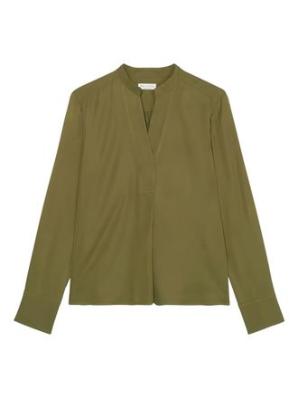 Marc O'Polo Langärmelige Bluse - Grün