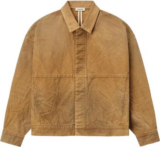 Fear of God veste en toile à poches multiples - Marron