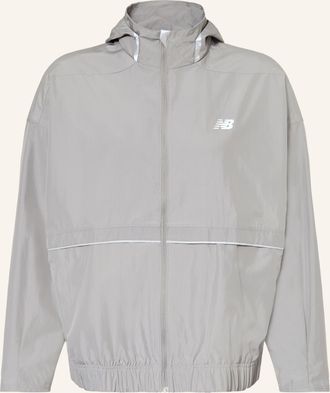 New Balance Trainingsjacke Elusive Shell grau