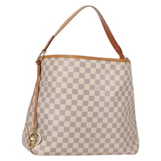 Louis Vuitton Pre-owned Canvas Schultertasche - - Pre-owned - Damen - Wei&szlig; - ONE SIZE