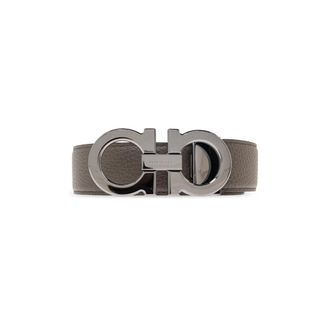 Ferragamo Doppelseitiger G&uuml;rtel - - Accessories - Herren - Grau - 95 CM