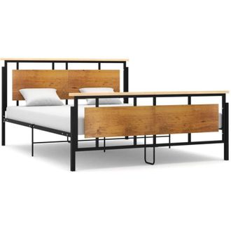 vidaXL Bett Metall 160x200 cm Vidaxl