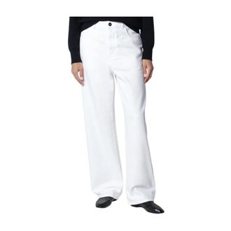 R&oacute;he Gerades Jeans - - Jeans - Damen - Wei&szlig; - 2XS
