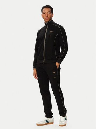 Aeronautica Aeronautica Militare Jogginganzug 262TF0125UF00691 Schwarz Regular Fit