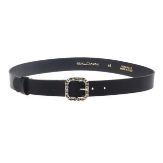 Baldinini Lederg&uuml;rtel - - Accessories - Damen - Schwarzk - 90 CM