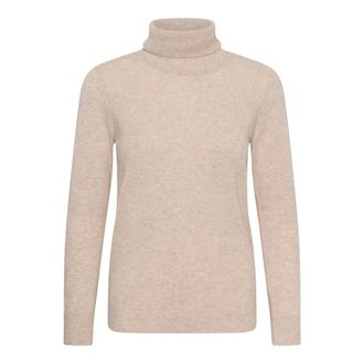 Inwear Col roul - Femme - Pulls - Beige - Taille: 40 FR