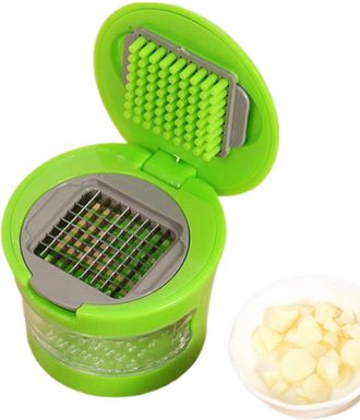 Generic Knoblauchzerkleinerer - Multifunktionale Knoblauchpresse aus Edelstahl, manueller Knoblauchschneider | Knoblauchpresse zum Zerkleinern von Knoblauch f