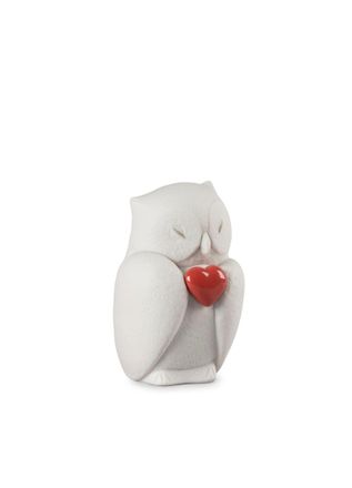 Lladro Reese-Intuitive Owl Figurine. Liebe. Porzellan