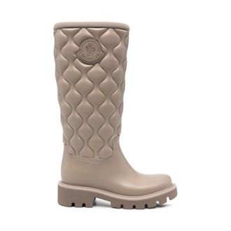 Moncler Femme, Chaussures, Beige, Taille: 37 EU Bottes hautes Kickstream