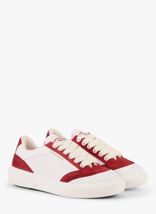Casablanca Baskets en cuir et coton