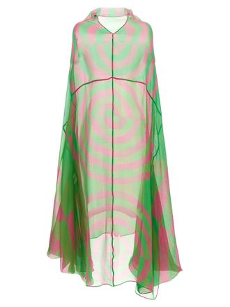Dries Van Noten Ducy Midi Dress - Green