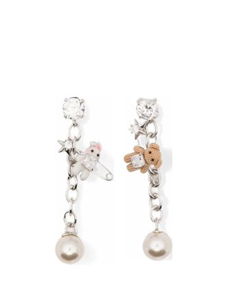 Yvmin Earring Pearl Mini Bear