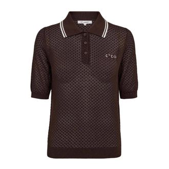 Co'Couture Femme, Tops, Brun, Taille: 40 FR Polo Chemises