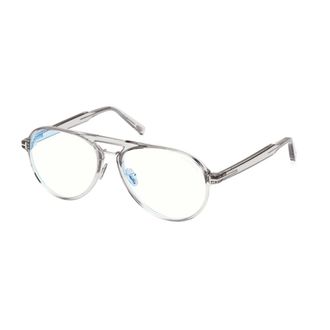 Tom Ford Homme, Accessoires, Gris, Taille: 57 MM Monture Optique