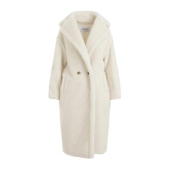 Max Mara Eleganter Wei&szlig;er Wintermantel - - Coats - Damen - Wei&szlig; - M