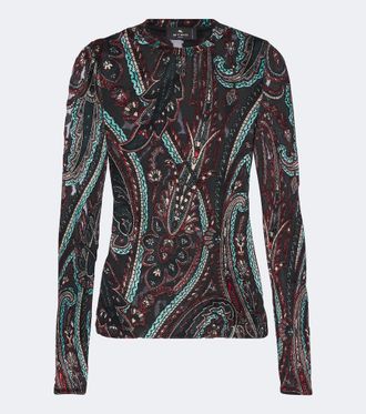 Etro Verziertes Top