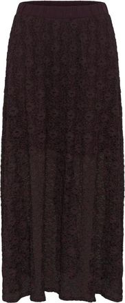 Kaffe KAallie Skirt - Femme - Jupes - Brun - Taille: 42 FR