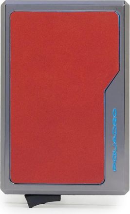 Piquadro unisex, Accessoires, Rouge, Taille: ONE Size Porte-cartes Pop-up MagSafe
