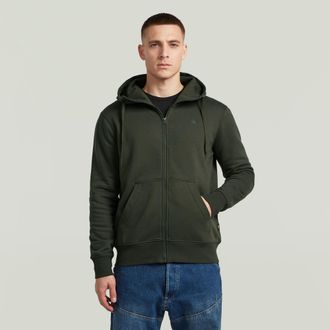 G-Star G Hooded Zip Sweatshirt - Grau - Herren
