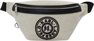 Karl Lagerfeld K/Nautical G&uuml;rteltasche - - Bags - Herren - Beige - ONE SIZE