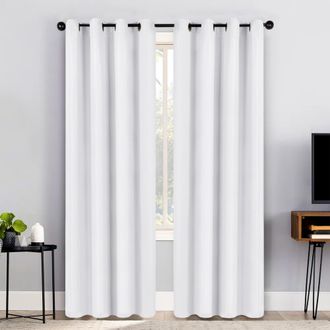 Superior Jaxon Halbverdunkelungsvorh&auml;nge, modern, strukturiert, 132,1 x 213,4 cm, &Ouml;senleiste, Sonnenschutz und Raumverdunkelungsvorh&auml;nge f&uuml;r Schlafzimmer, Wohn