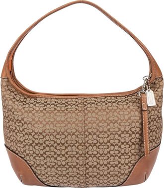 Coach Crossbody Bags - Coach Mini Monogram Hobo Bag - Gr. unisize - in Braun - f&uuml;r Damen
