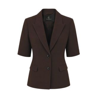 Bruuns Bazaar Blazers - Femme - Vestes - Brun - Taille: 42 FR