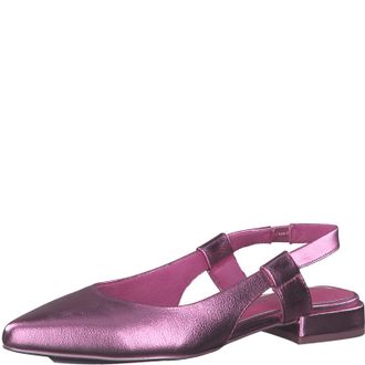 Marco Tozzi Damen Pumps, Blockabsatz, weiches FEEL ME Fußbett, ideal für Business und Freizeit Pink Metallic 39