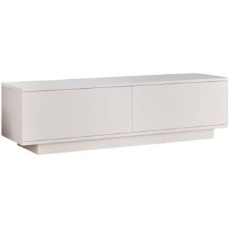 Hanah Home Meuble TV en bois FN1 - 140 x 35 x 38 cm - Blanc